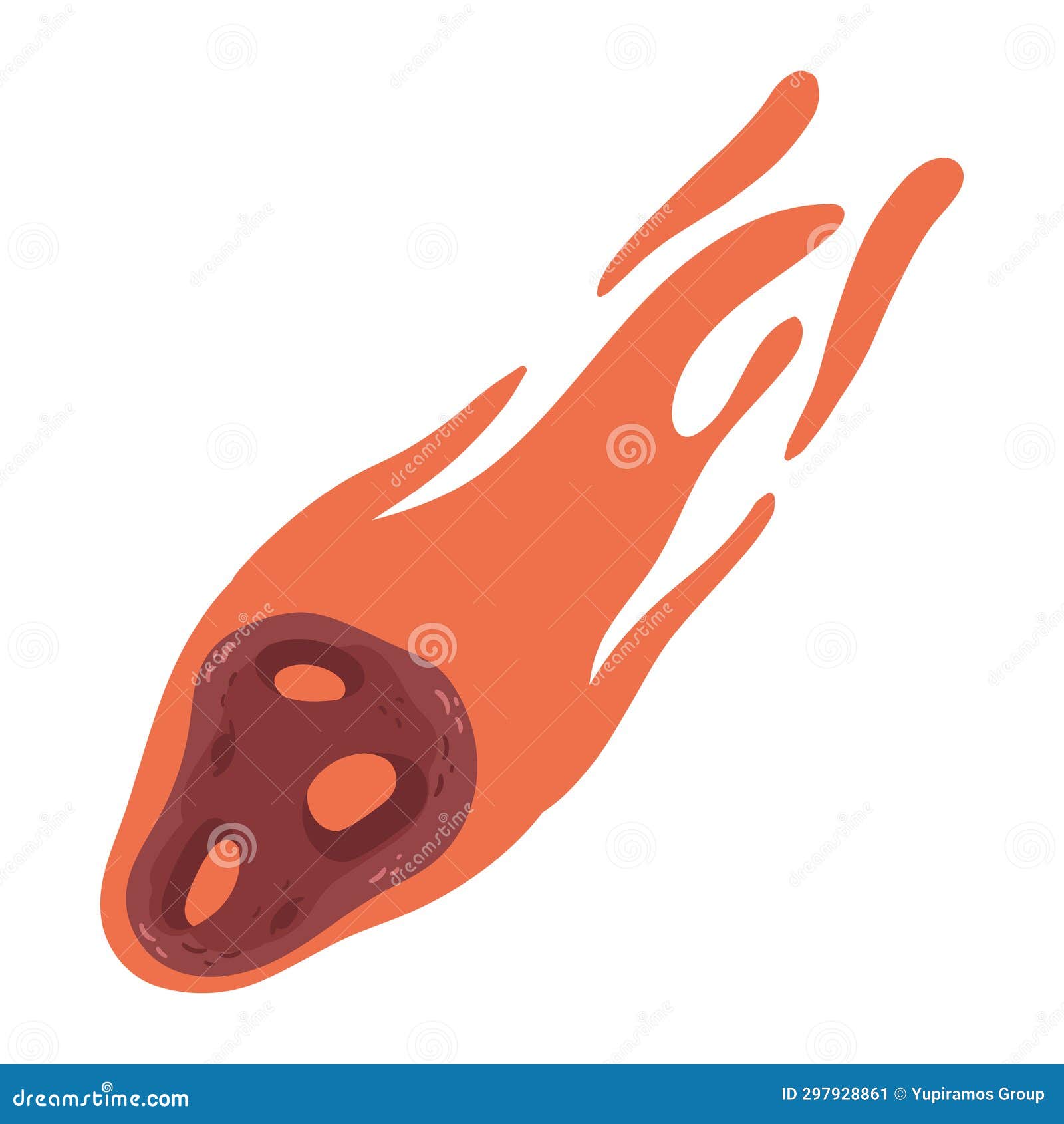 Space meteor design stock illustration. Illustration of education ...