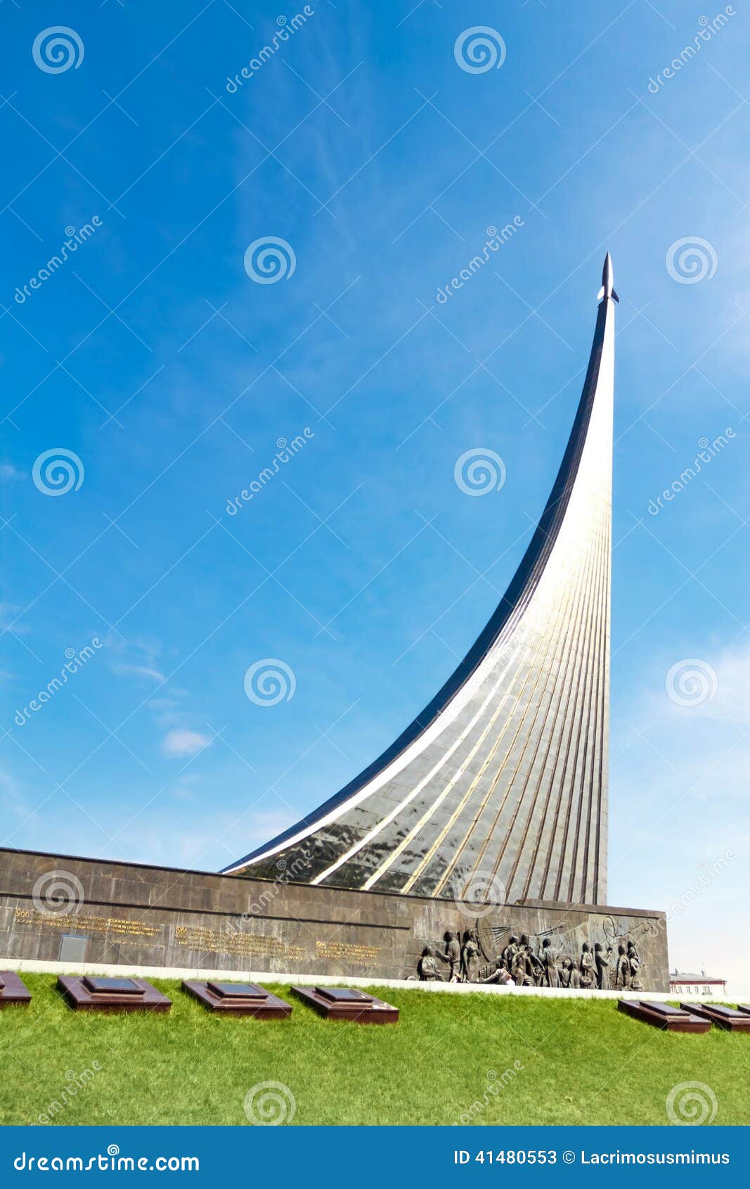 Space monument editorial stock photo. Image of conquerors - 41480553