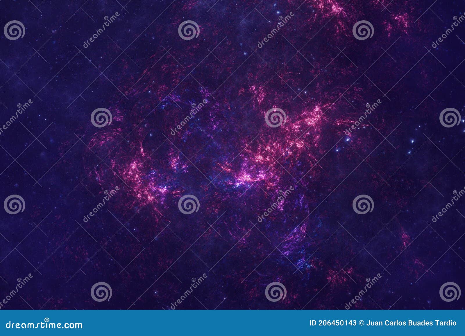 Space Nebula Overlay Colour Stock Illustration - Illustration of galaxy ...