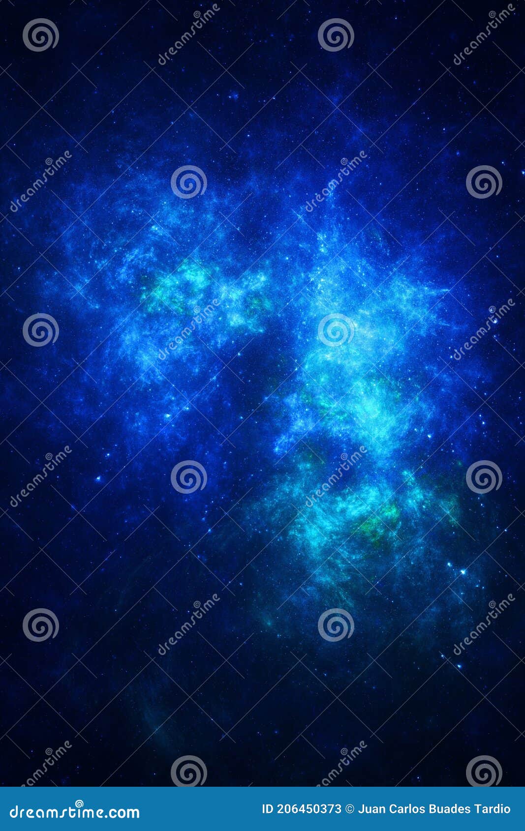 Space Nebula Overlay Colour Stock Image - Image of blue, starry: 206450373