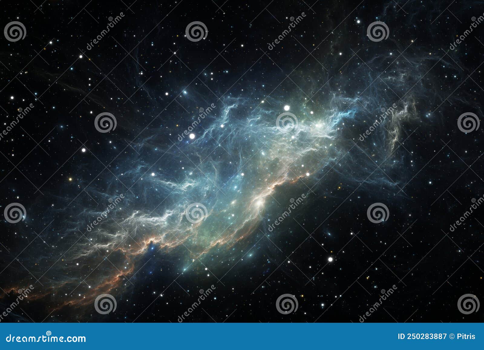 Space Nebula, for Use with Projects on Science, Research, and Education ...