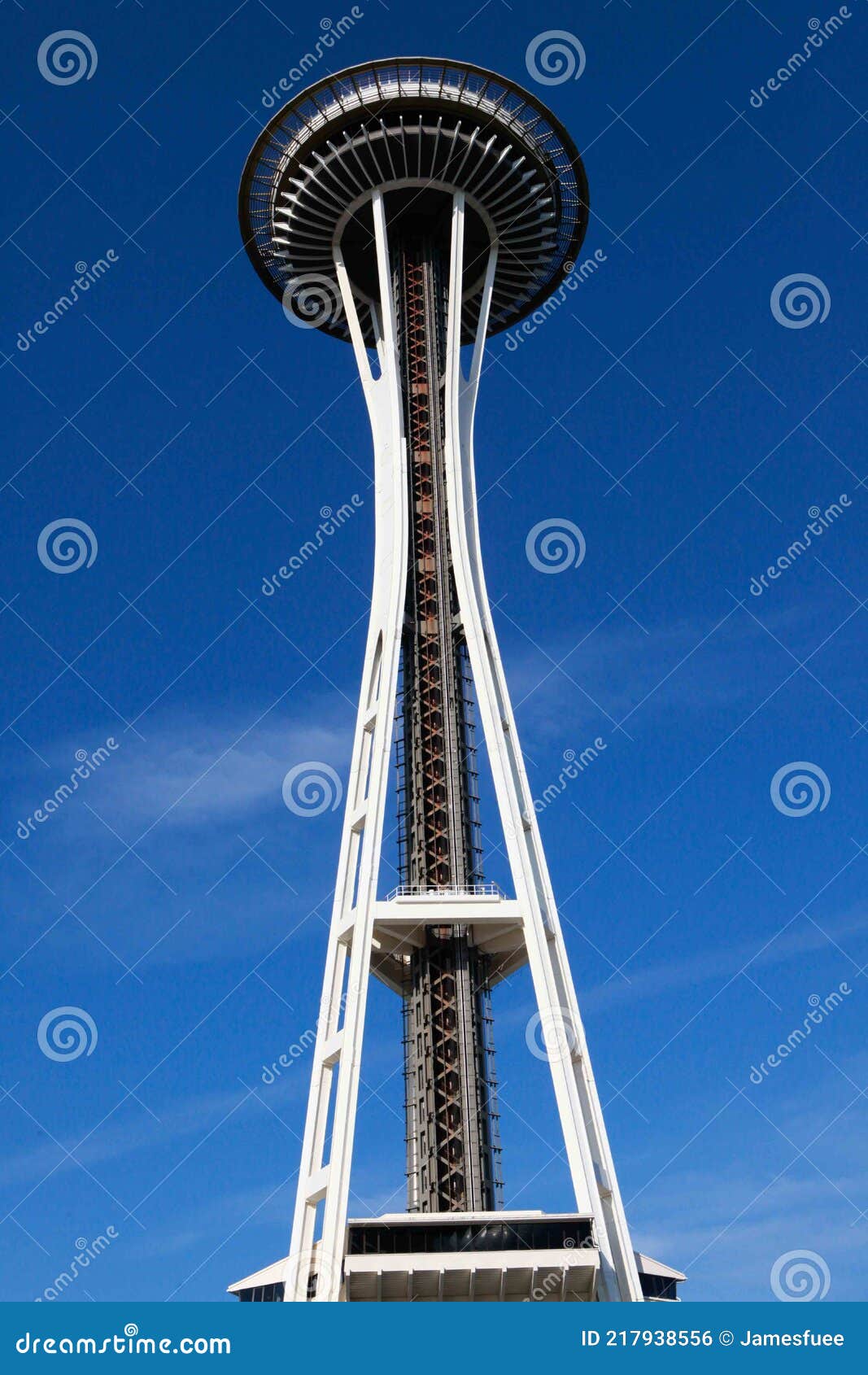 Space needle in Seattle editorial photo. Image of electricity - 217938556