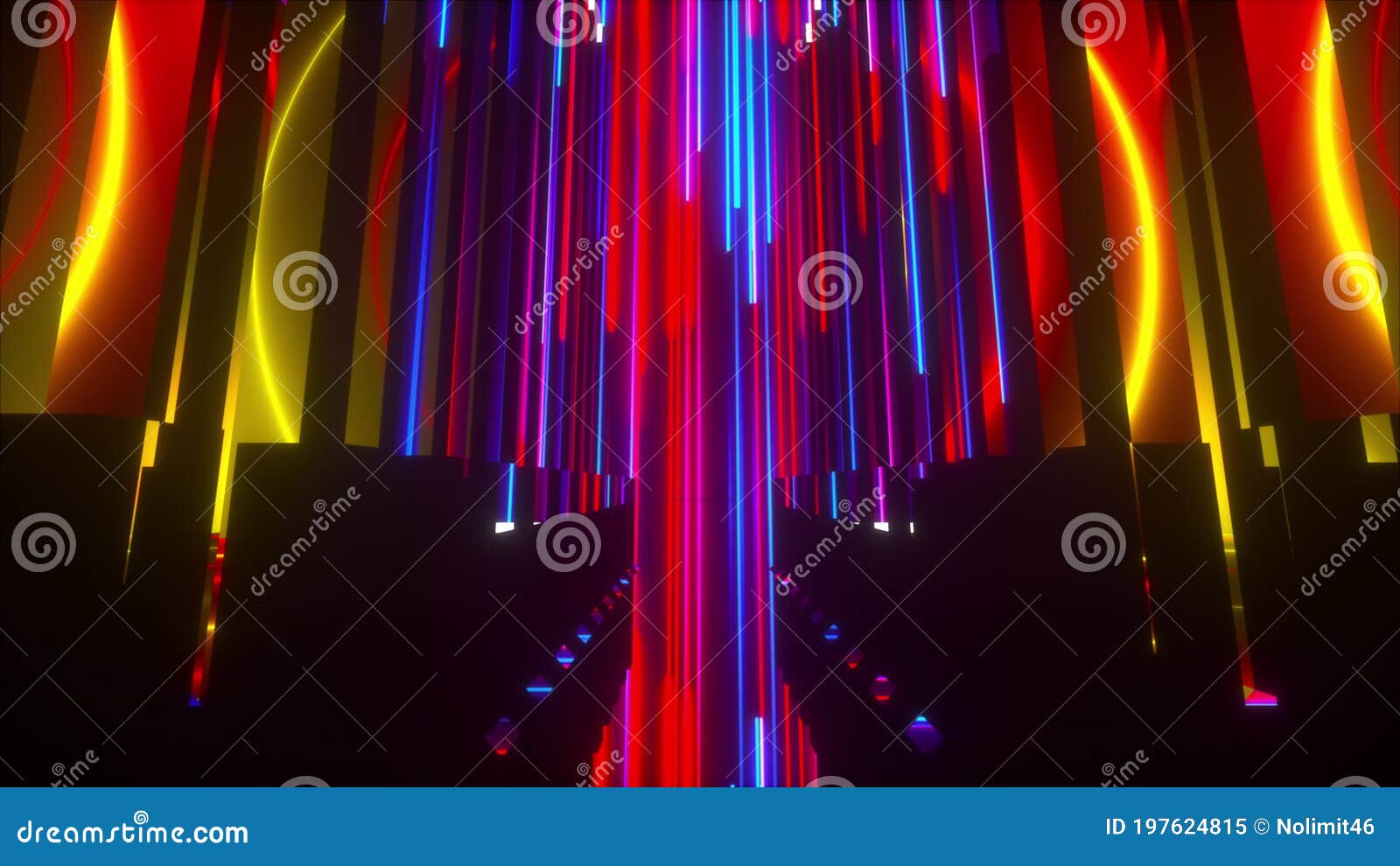 Neon Composition Of Headline Battle Royale. Text Cartoon Vector ...