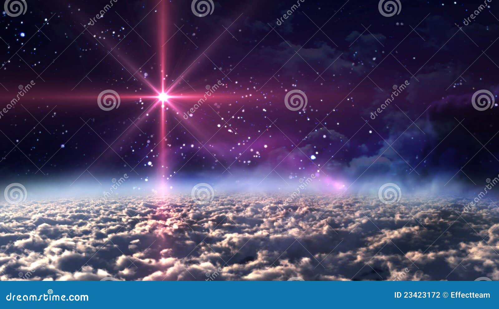 Space night red star stock photo. Image of december, 24th - 23423172