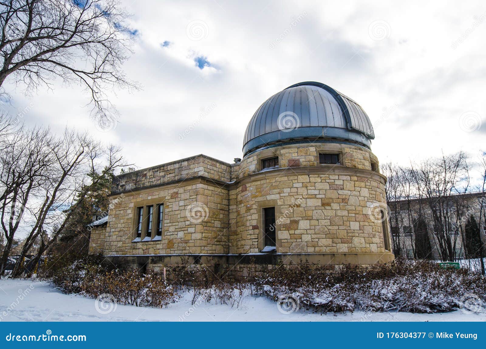 Space Observatory Building stock image. Image of galaxy - 176304377