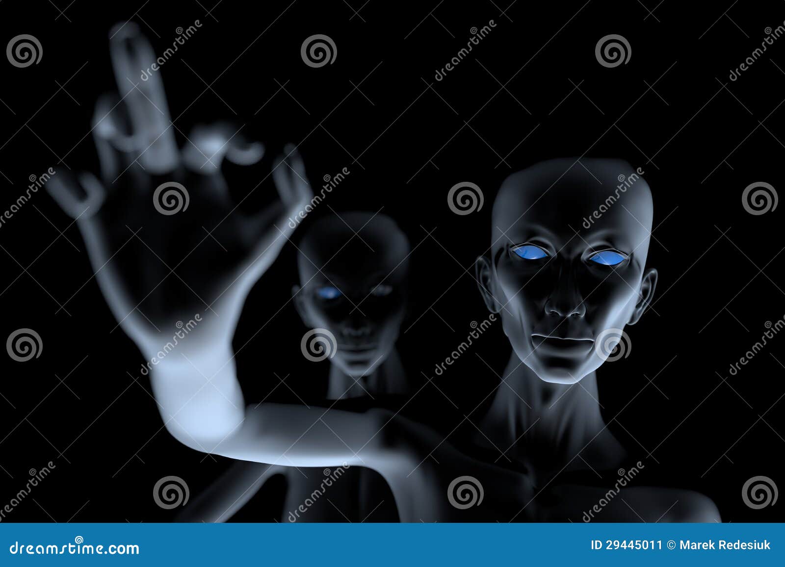 Space other forms of life stock illustration. Illustration of hare ...