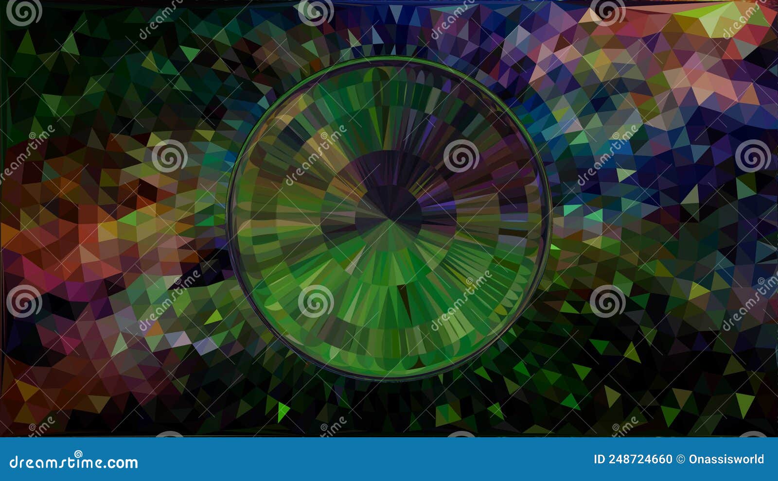 Space Particles Planetary Colored Abstract Background Stock ...