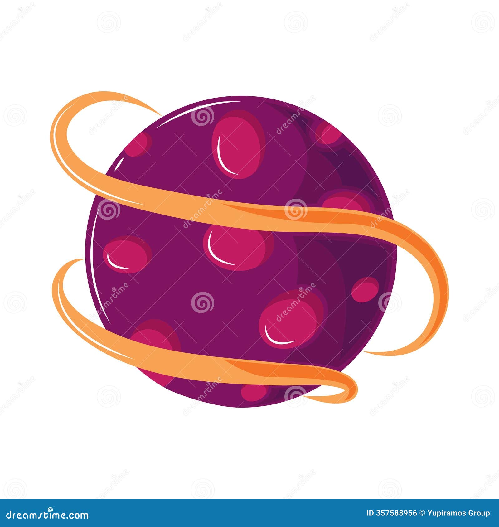 Space planet explorer stock vector. Illustration of space - 357588956