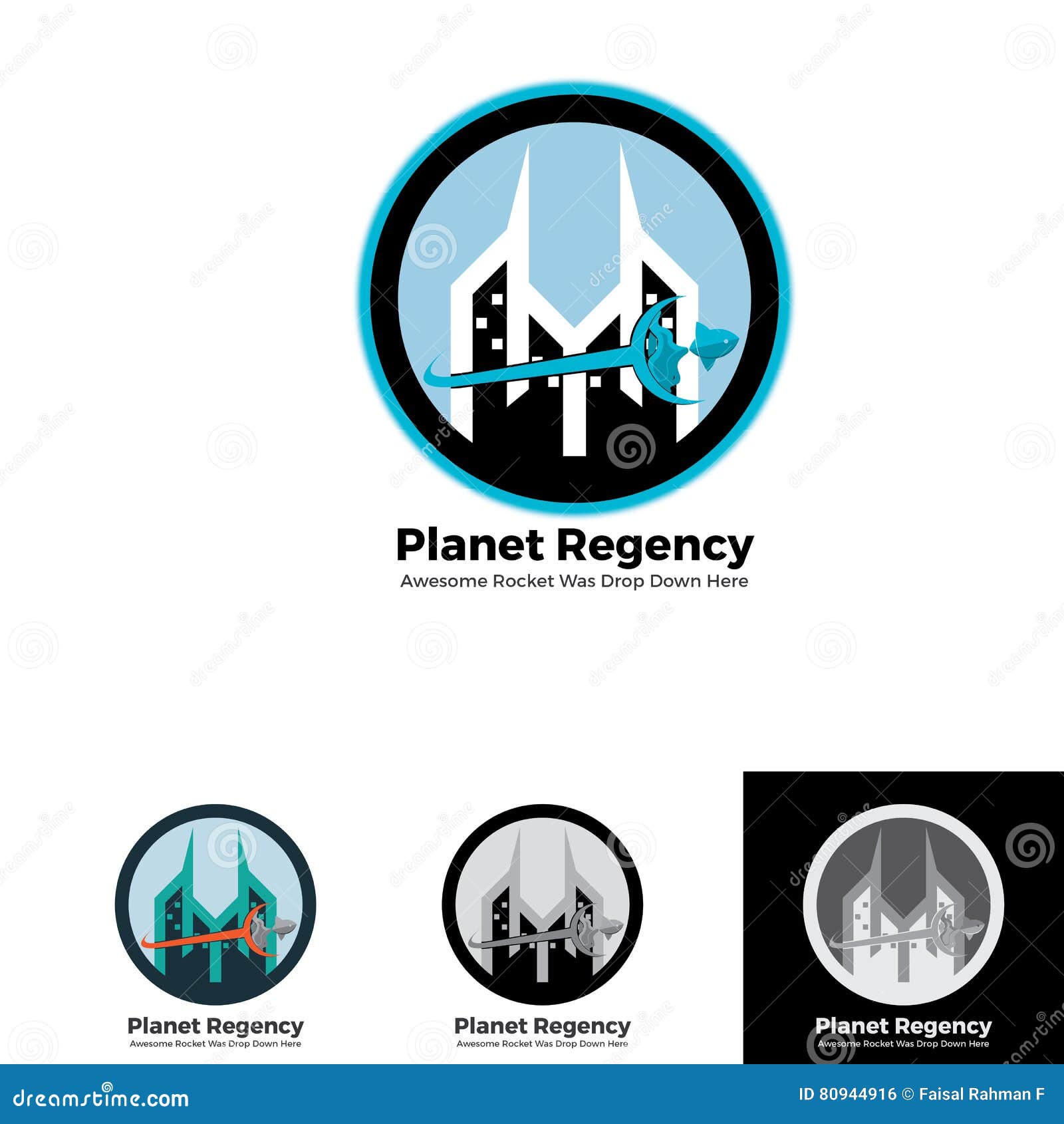 Space Planet Regency Logo Template Stock Vector - Illustration of brand ...