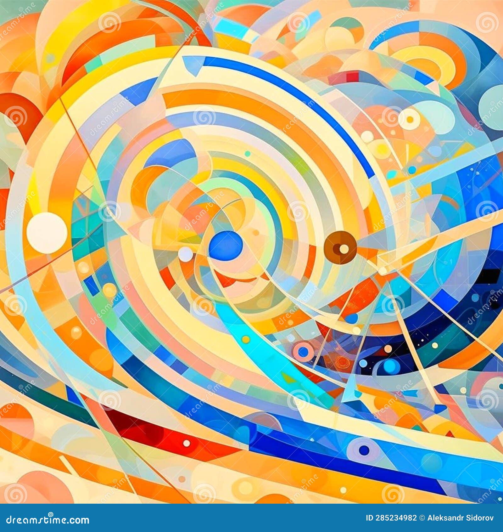 Space and Planets from Another Solar System. Abstract Background ...