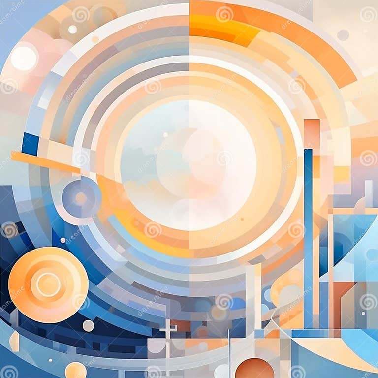 Space and Planets from Another Solar System. Abstract Background ...