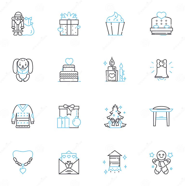 Space Planning Firm Linear Icons Set. Design, Architecture, Layout ...