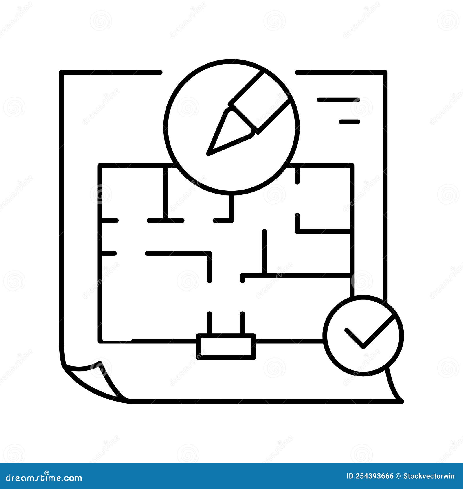 Space Planning Company Line Icons Collection. Layout, Design, Organize ... Space Planning Company Line Icons Collection. Layout, Design, Organize ...