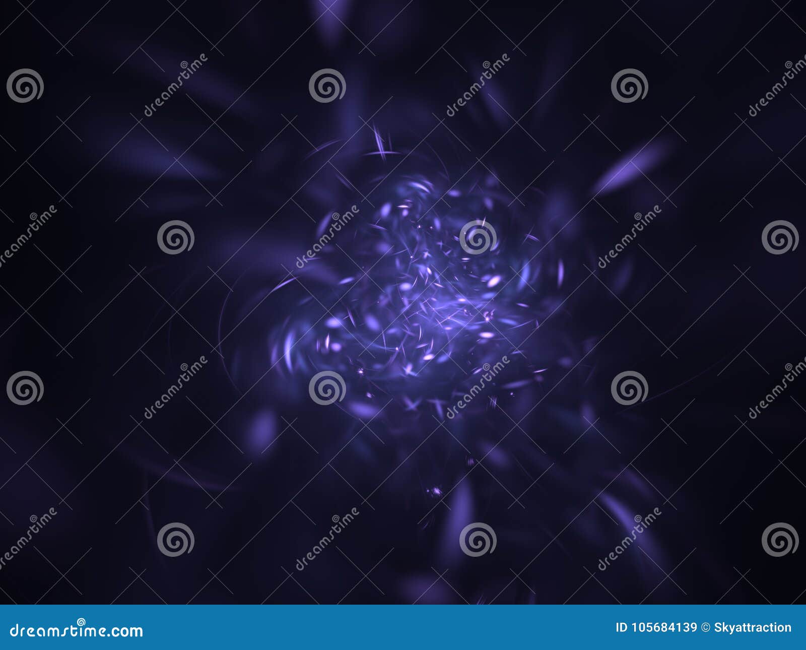 Space Portal Stars Abstract Background Stock Illustration ...