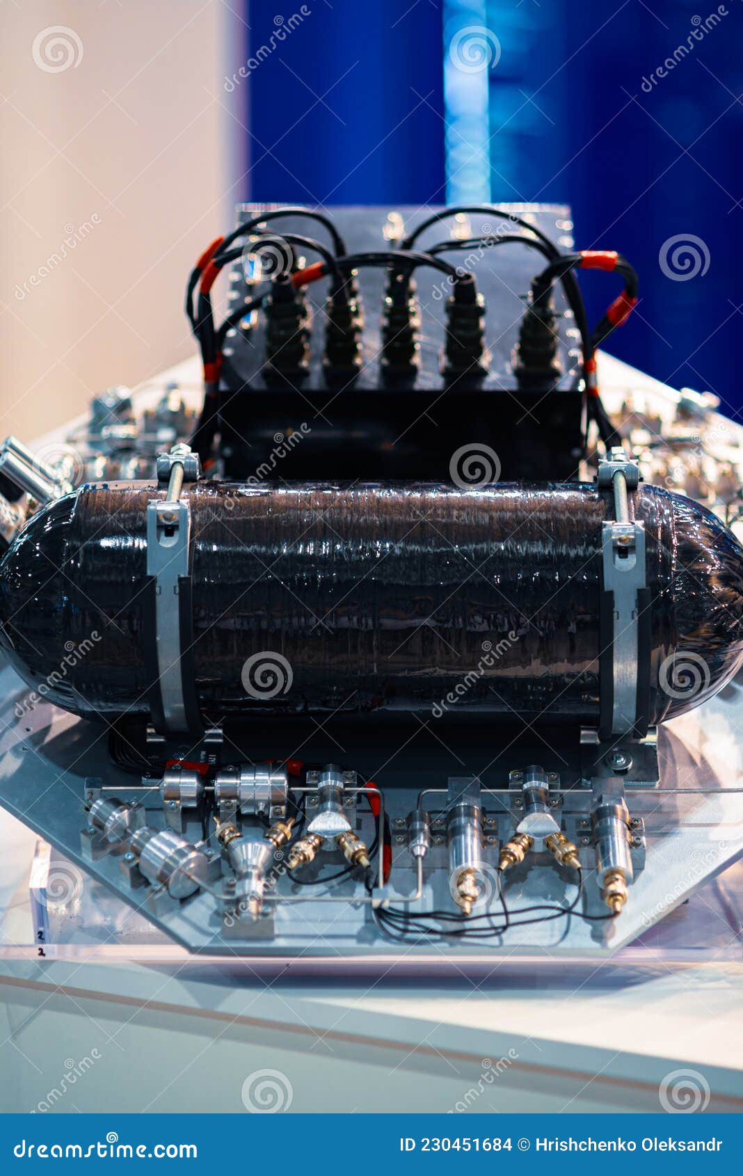 Space Propulsion System. Energy Conversion Unit. Hall Engine Stock ...