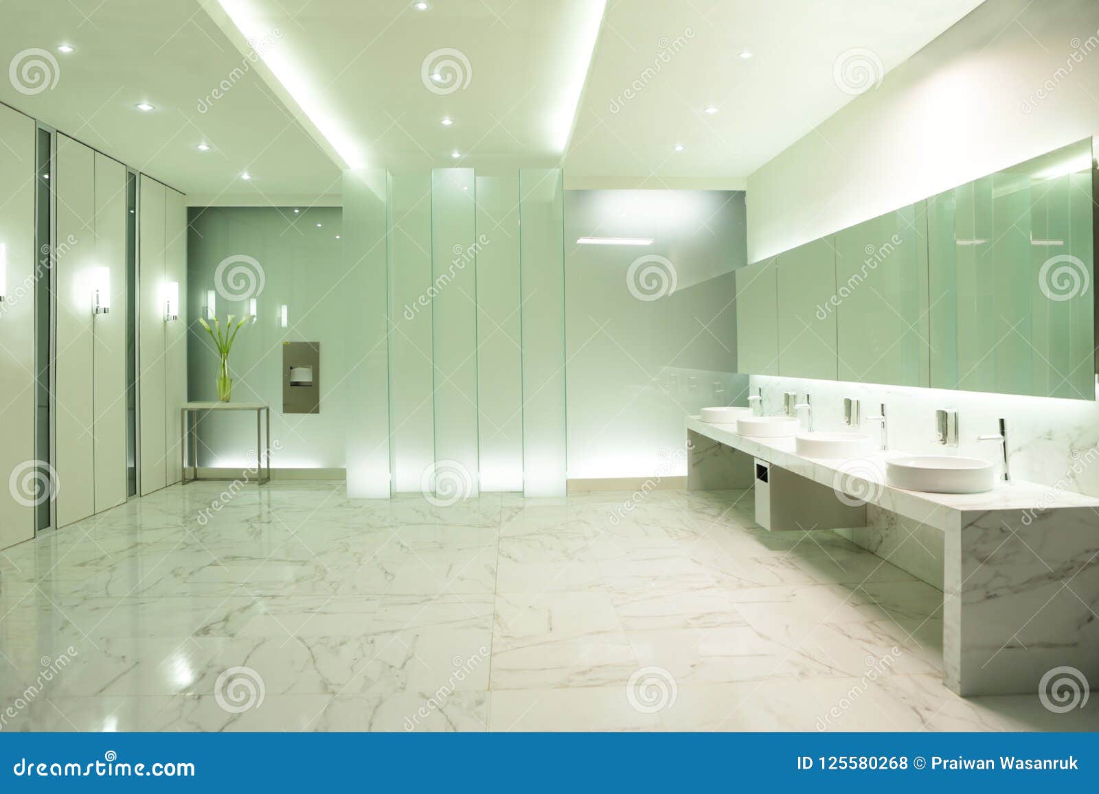 Space in public restroom stock photo. Image of indoor - 125580268