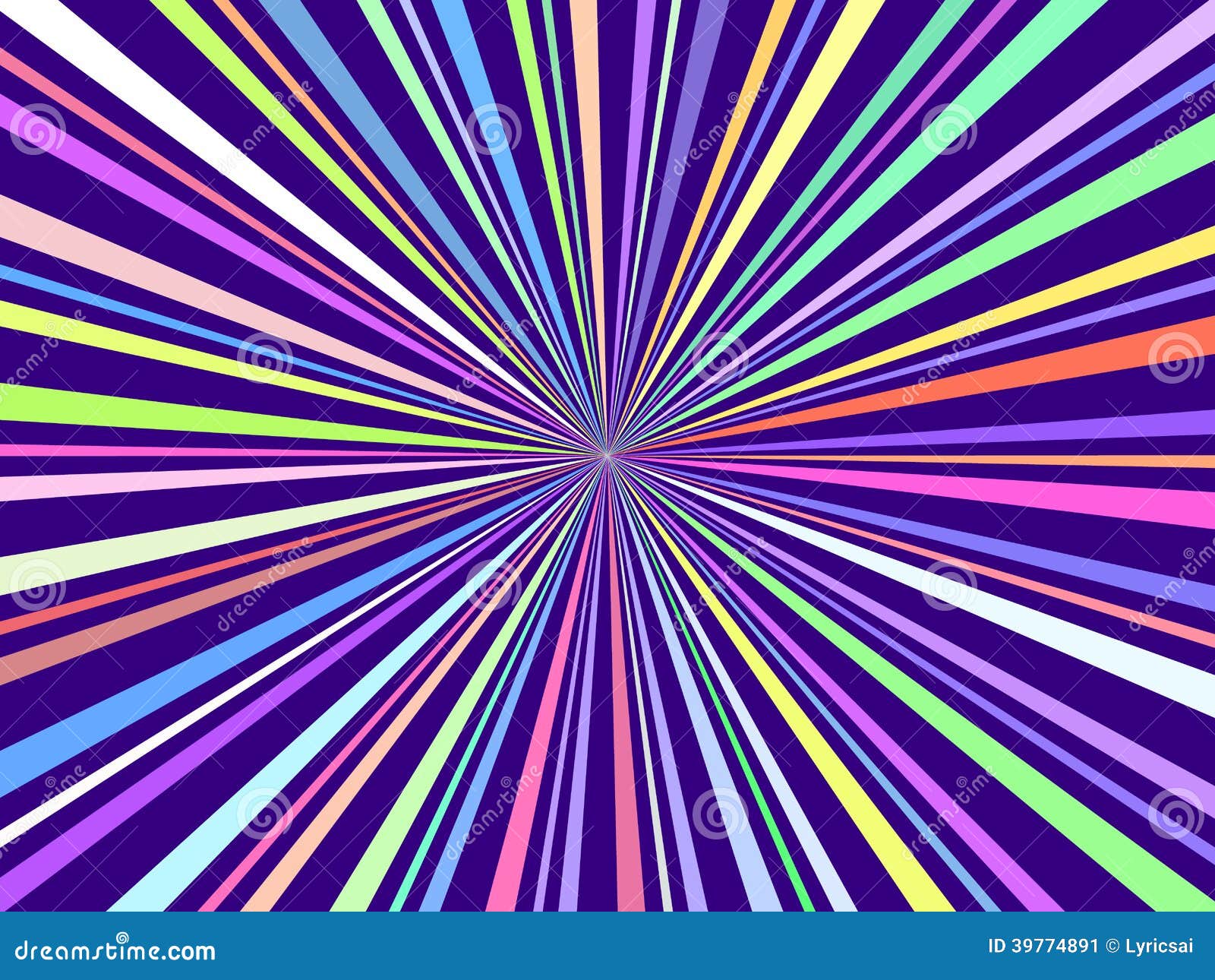 Space rays stock vector. Illustration of fireworks, burst - 39774891