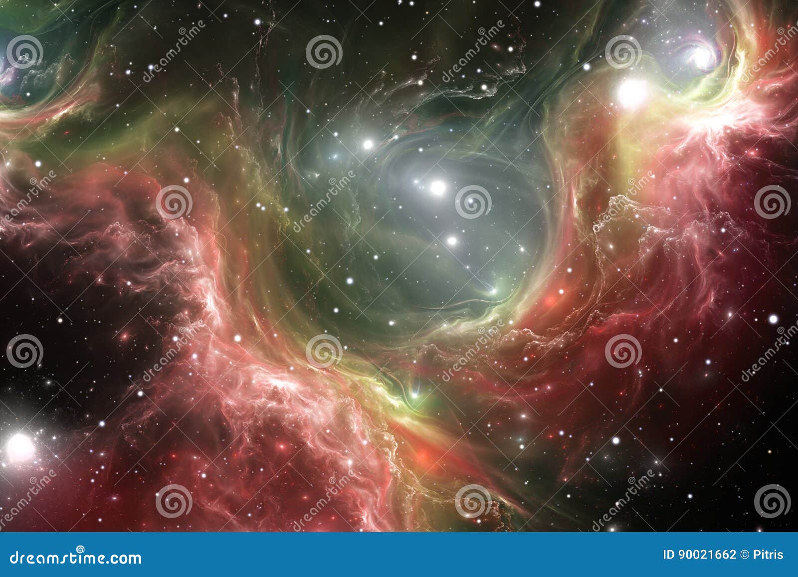 Reflection Nebula The Site Of Star Formation, Nebula Radiates By ...