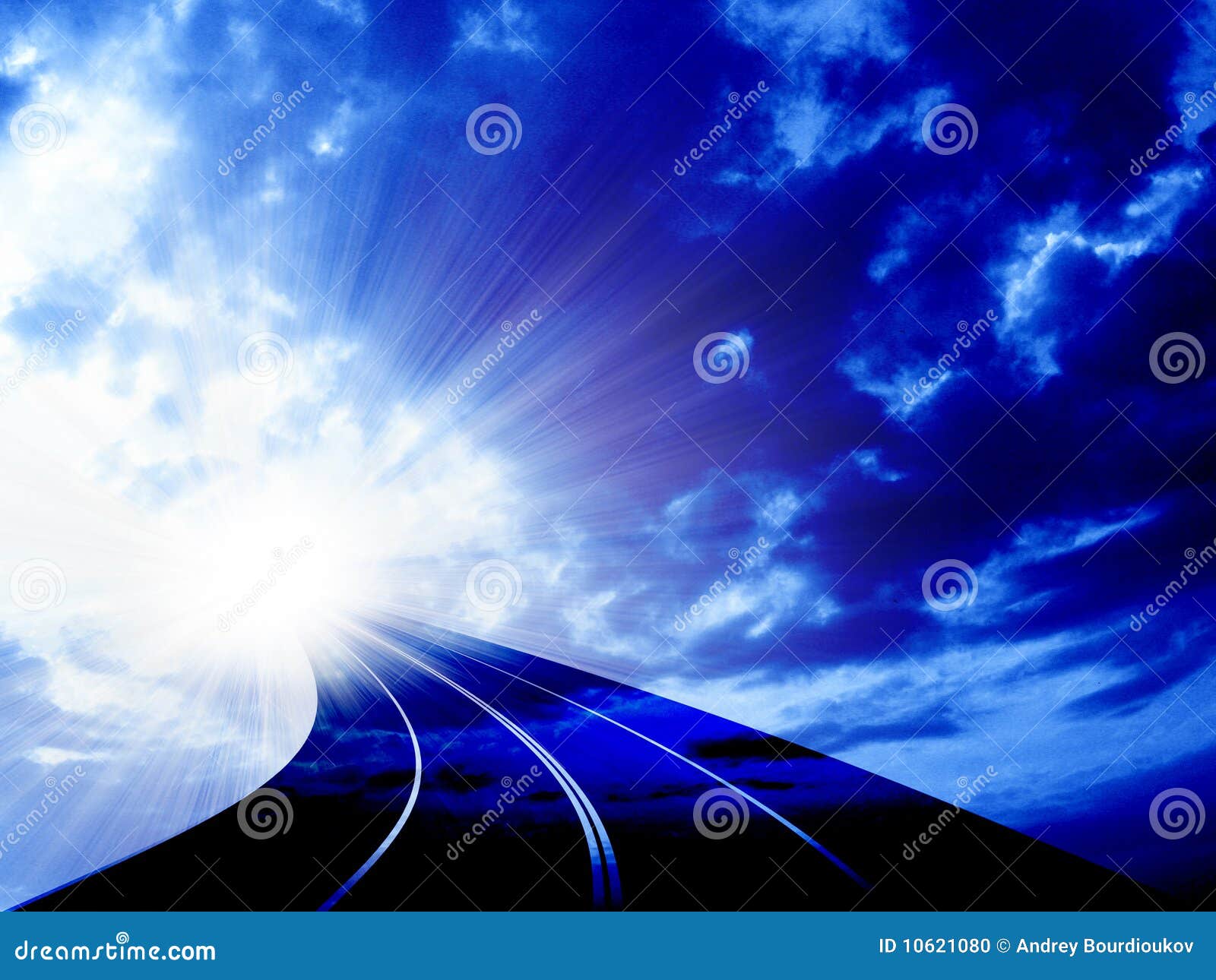 Space road stock illustration. Illustration of fine, object - 10621080