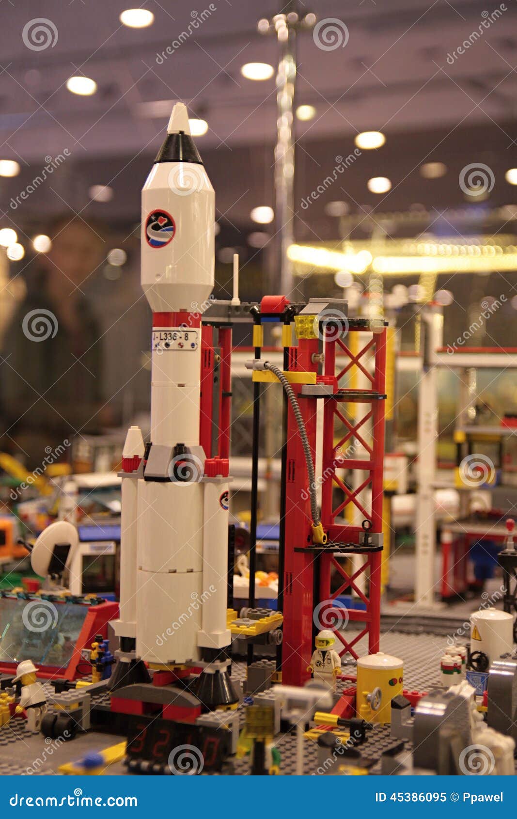 Space rocket editorial image. Image of play, bricks, rocket - 45386095