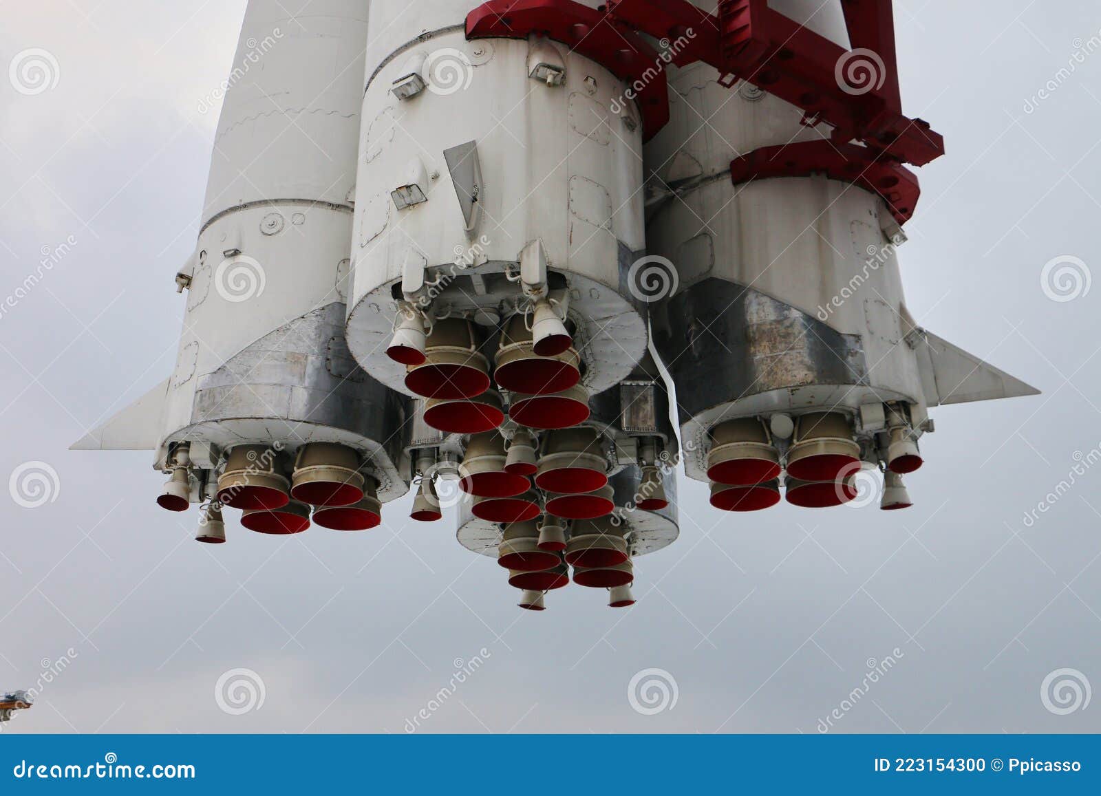 Space Rocket Engines And Nozzles Stock Photography | CartoonDealer.com ...