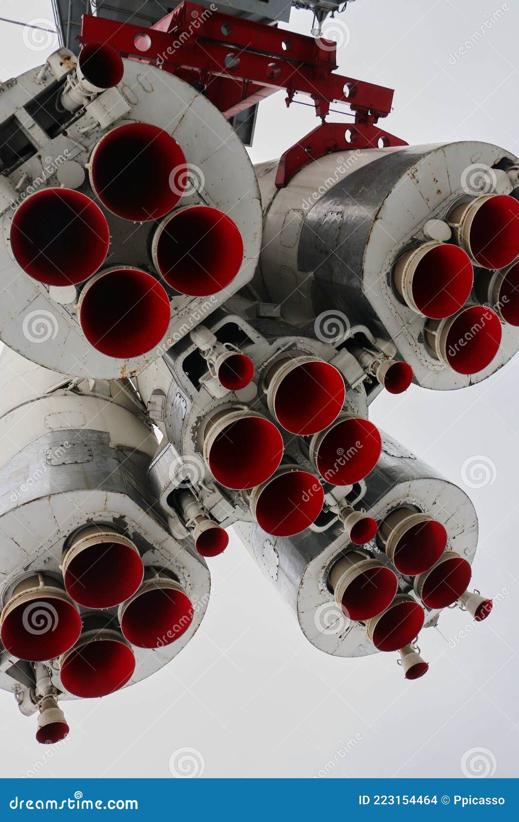 Space Rocket Engines and Nozzles Stock Photo - Image of cosmos ...