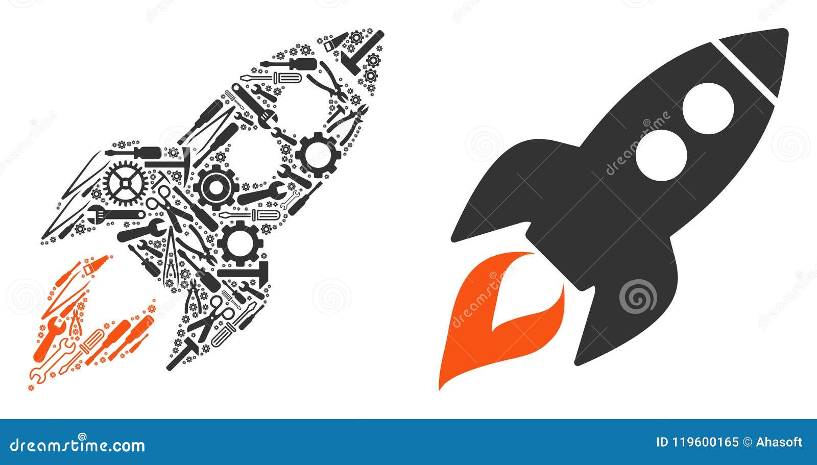 Space Rocket Launch Mosaic of Repair Tools Stock Vector - Illustration ... Space Rocket Launch Mosaic of Repair Tools Stock Vector - Illustration ...
