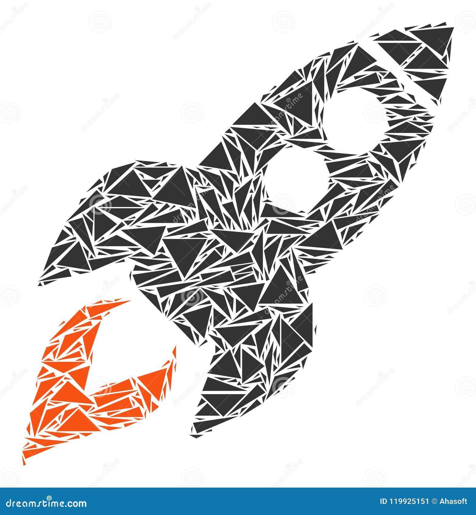 Space Rocket Launch Mosaic of Triangles Stock Vector - Illustration of ... Space Rocket Launch Mosaic of Triangles Stock Vector - Illustration of ...