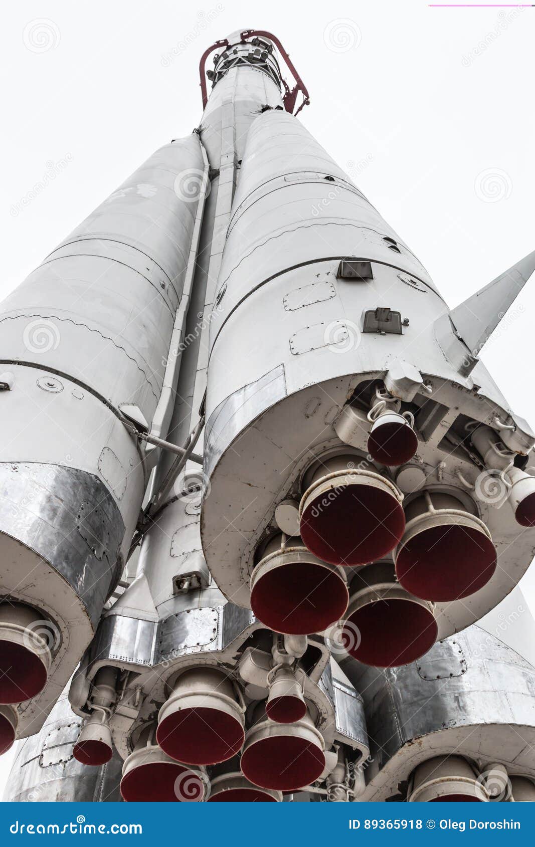 Space Rocket is on the Launch Pad Stock Photo - Image of detail, rocket ...