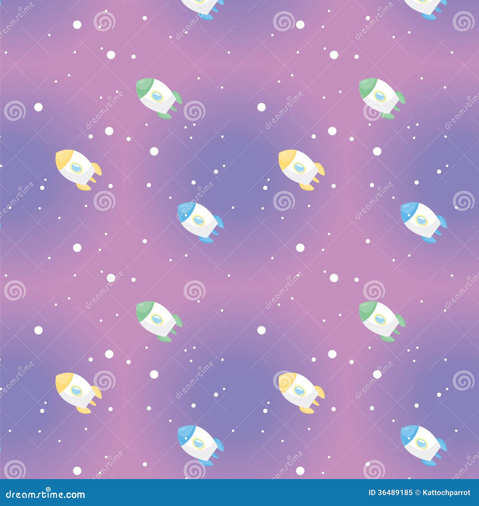 Space Rocket pattern stock vector. Illustration of space - 36489185