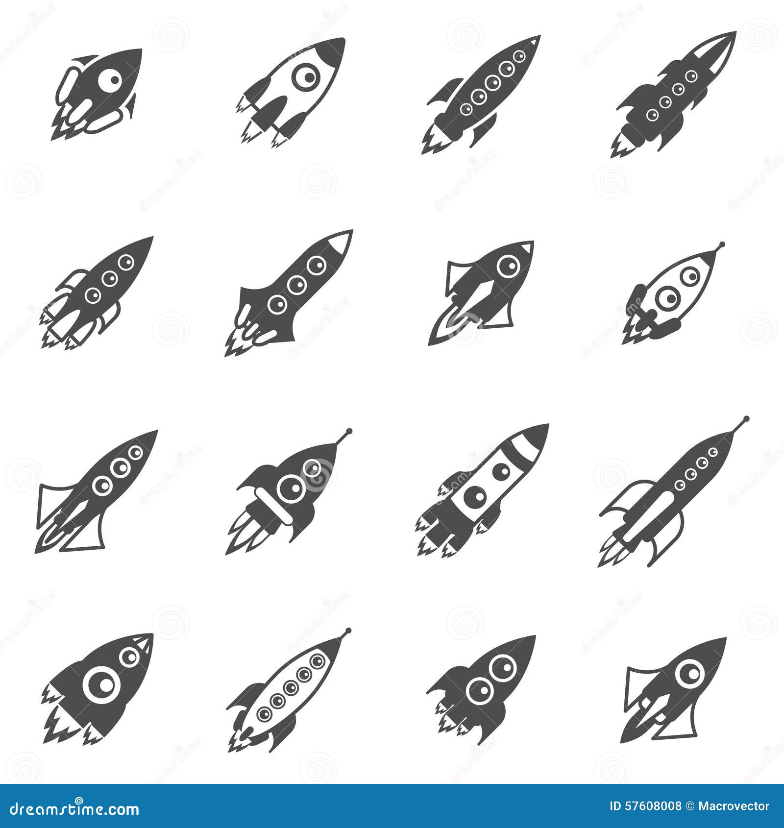 Space Rockets. Realistic 3D Spaceships And Space Stations, Automatic ...