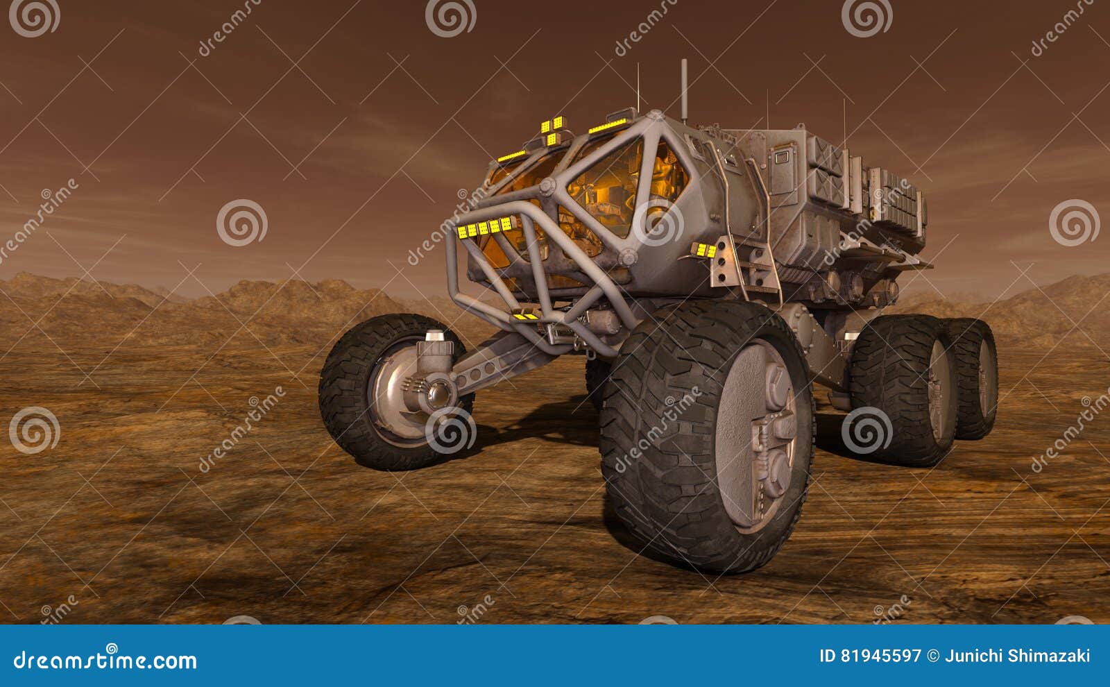 Space rover stock image. Image of bodies, science, business - 81945597