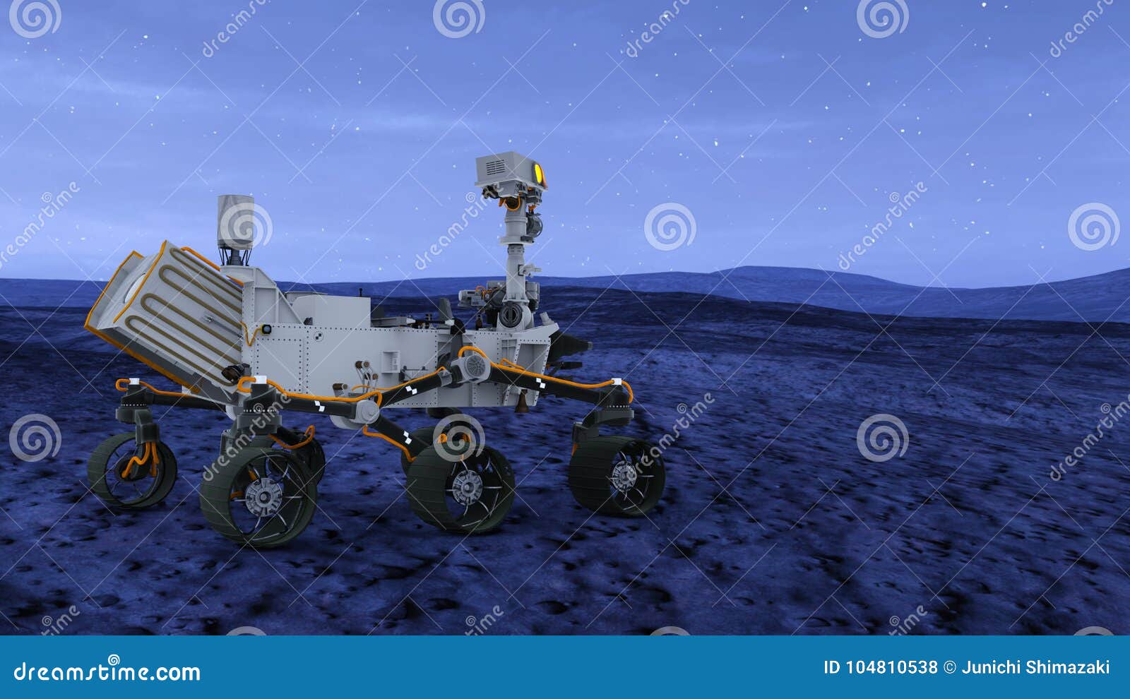 Space rover stock photo. Image of heavenly, rover, bodies - 104810538