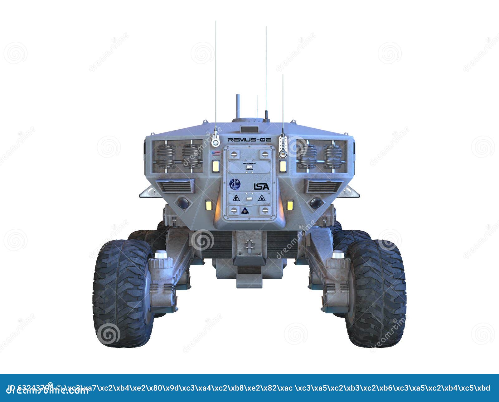 Space rover stock illustration. Illustration of exploration - 63243708