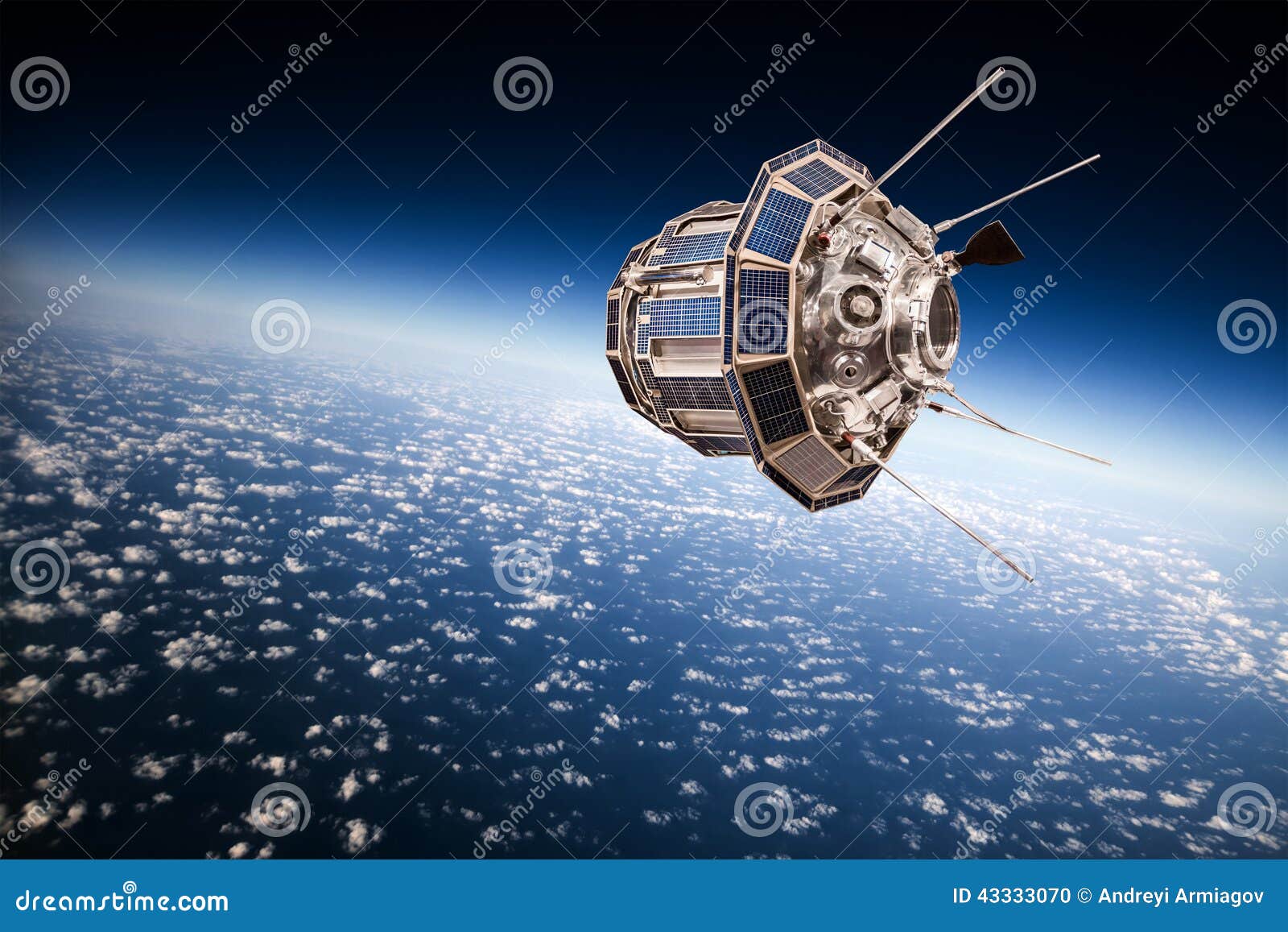 Space Satellite Monitoring From Earth Orbit Weather From Space ...