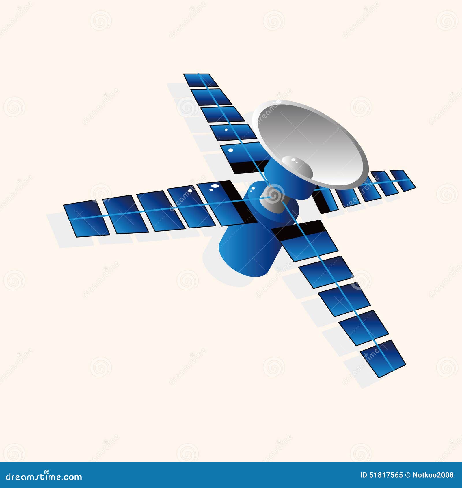 Space Satellite Theme Elements Vector,eps Stock Vector - Illustration ...
