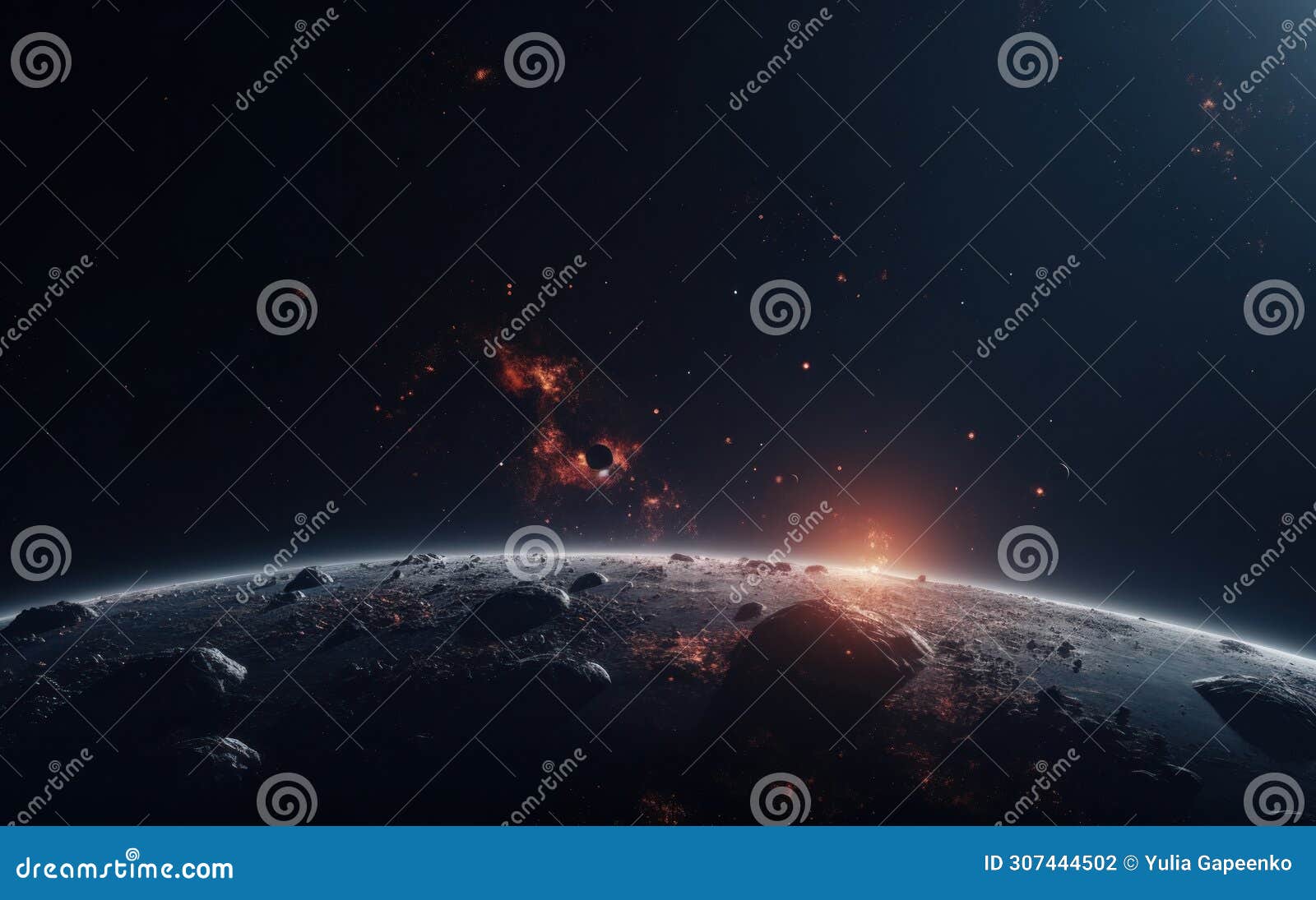 Space Scene Moving Planets in Space, Stock Photo - Image of exploration ...