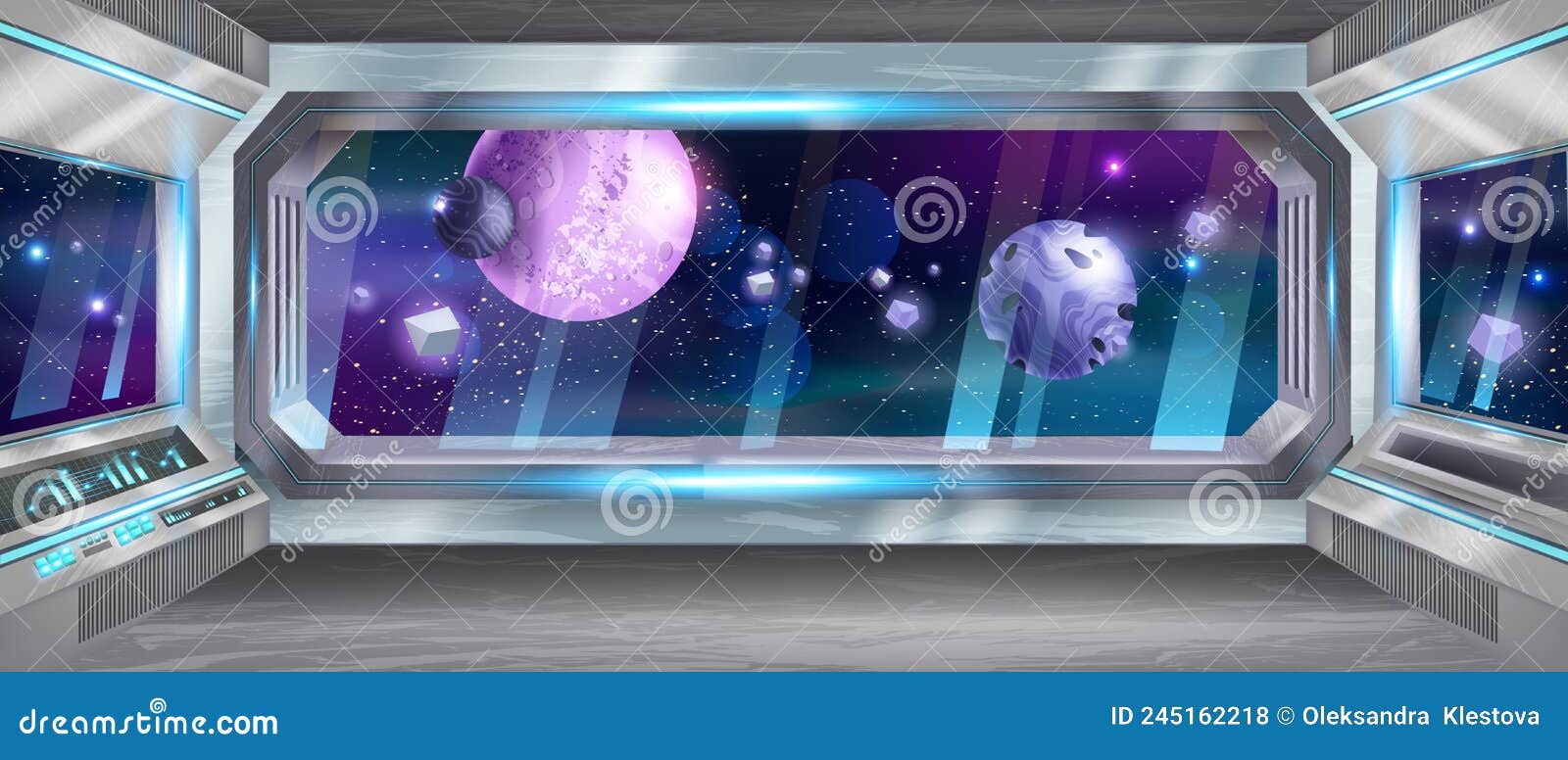 Alien Space Shuttle Inside