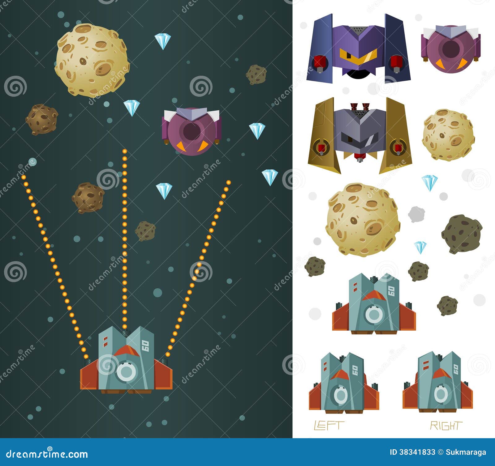 Game Asset Pack. Fantasy Card With Magic Items. User Interface Design ...