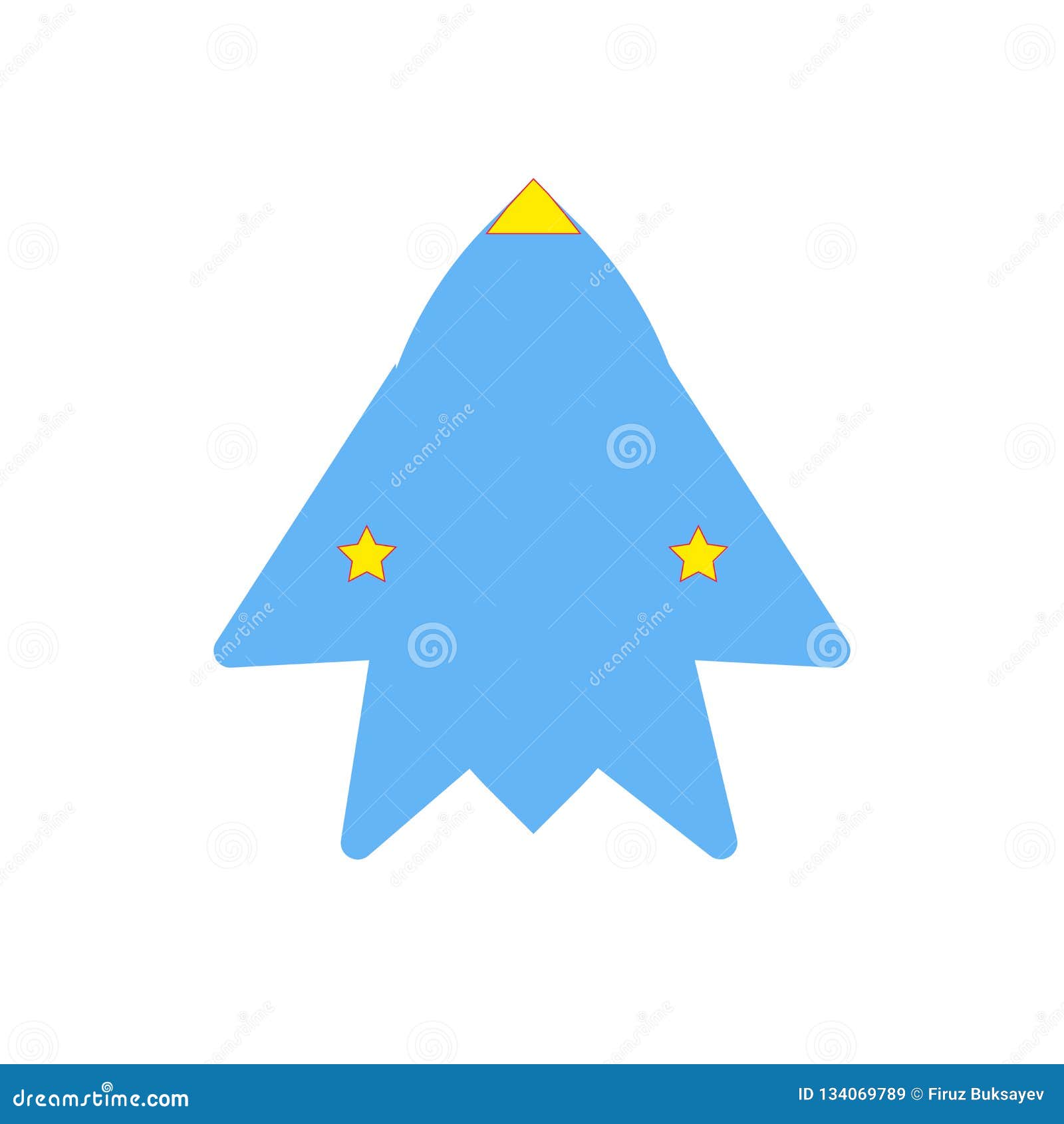 Space Ship Icon Vector Sign And Symbol Isolated On White Background ...