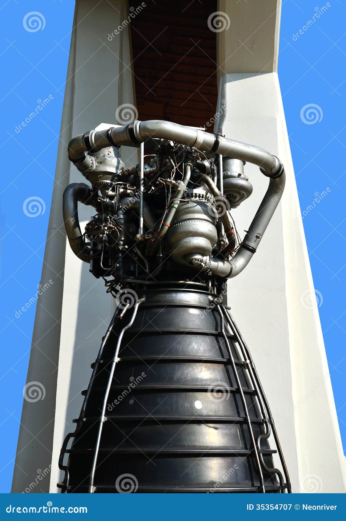 Space Shttle Main Engine stock image. Image of rocket - 35354707