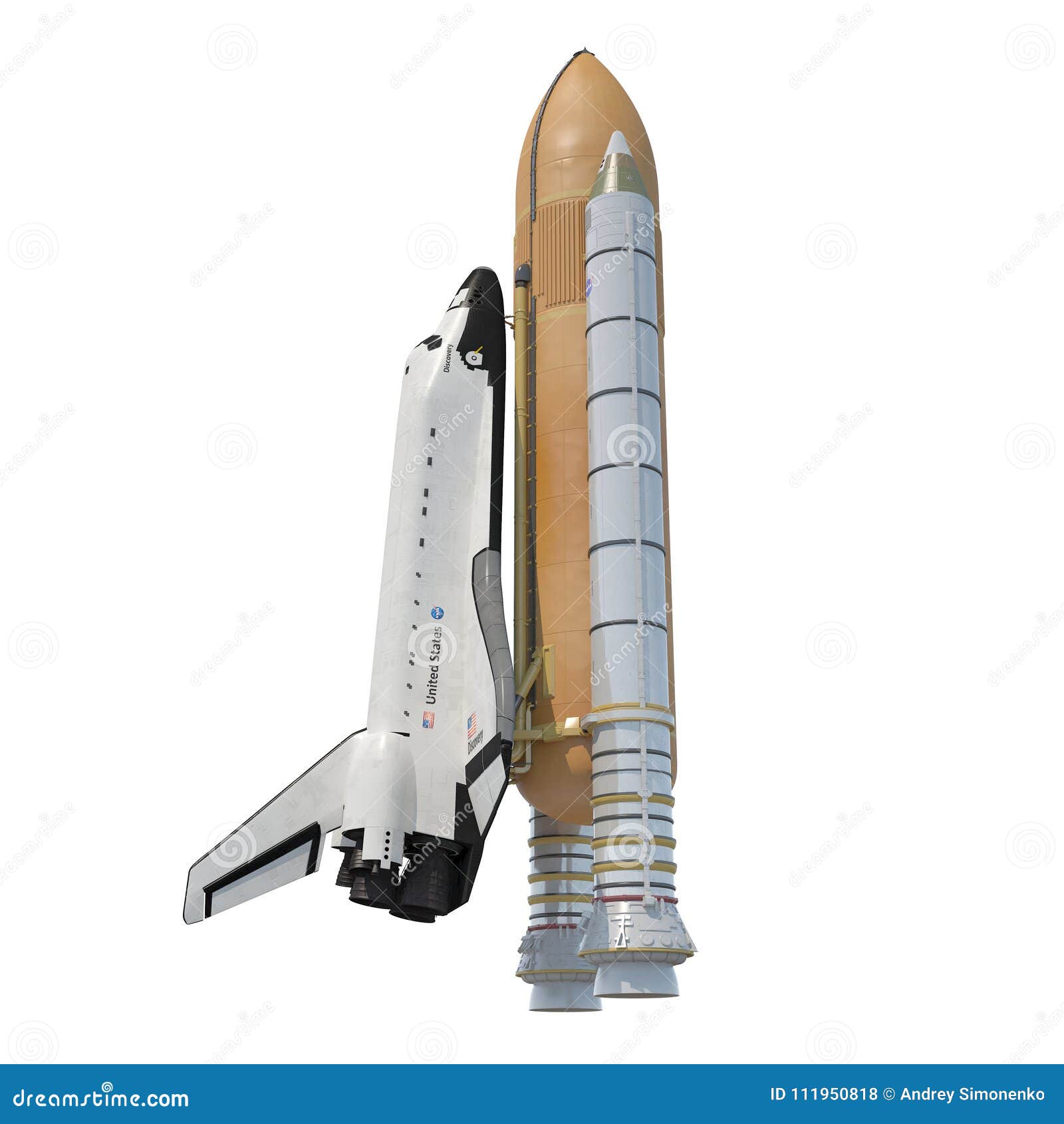 Nasa Space Shuttle Side View