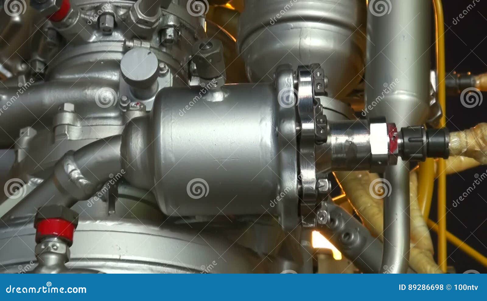 Space Shuttle Engine Parts stock footage. Video of massive - 89286698