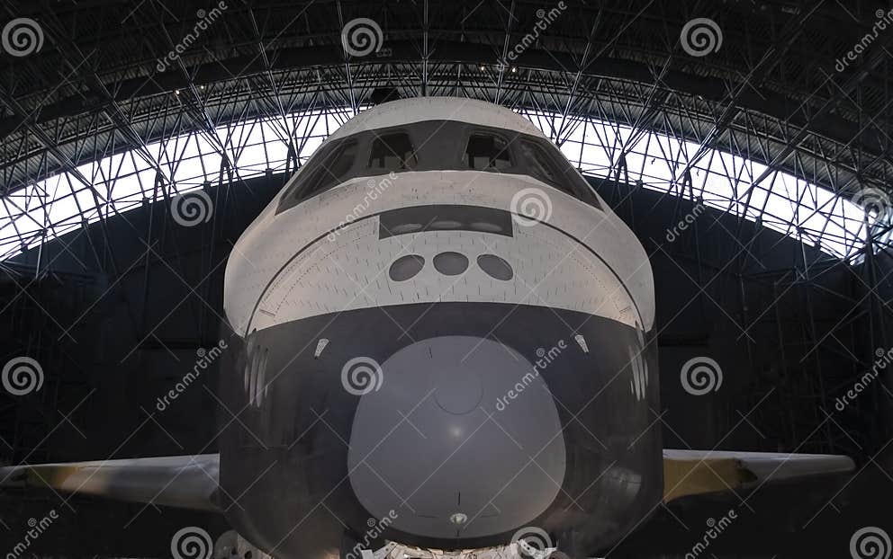 Space Shuttle Front View editorial stock photo. Image of booster - 195698