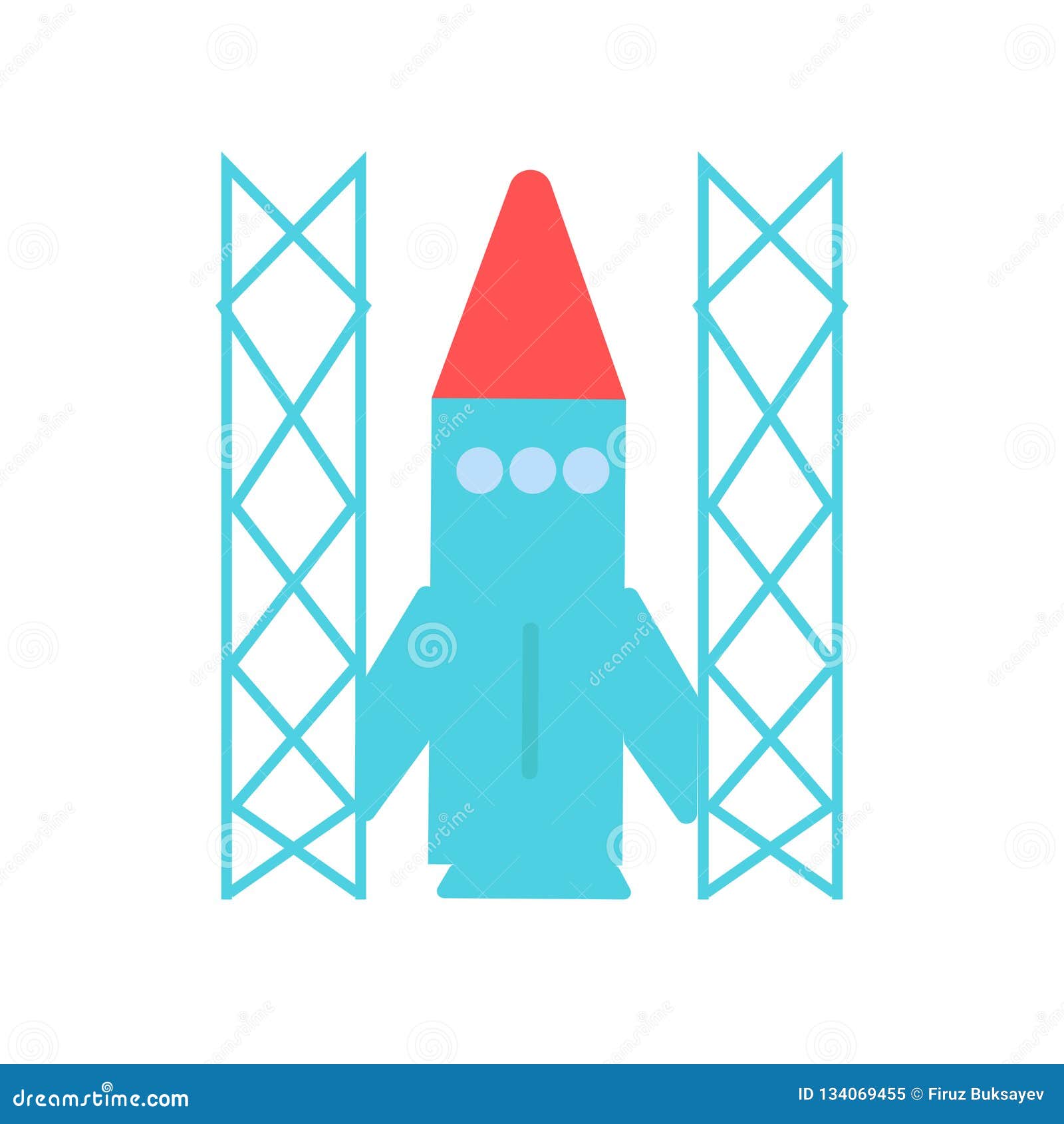 Space Shuttle Icon Vector Sign and Symbol Isolated on White Background ...