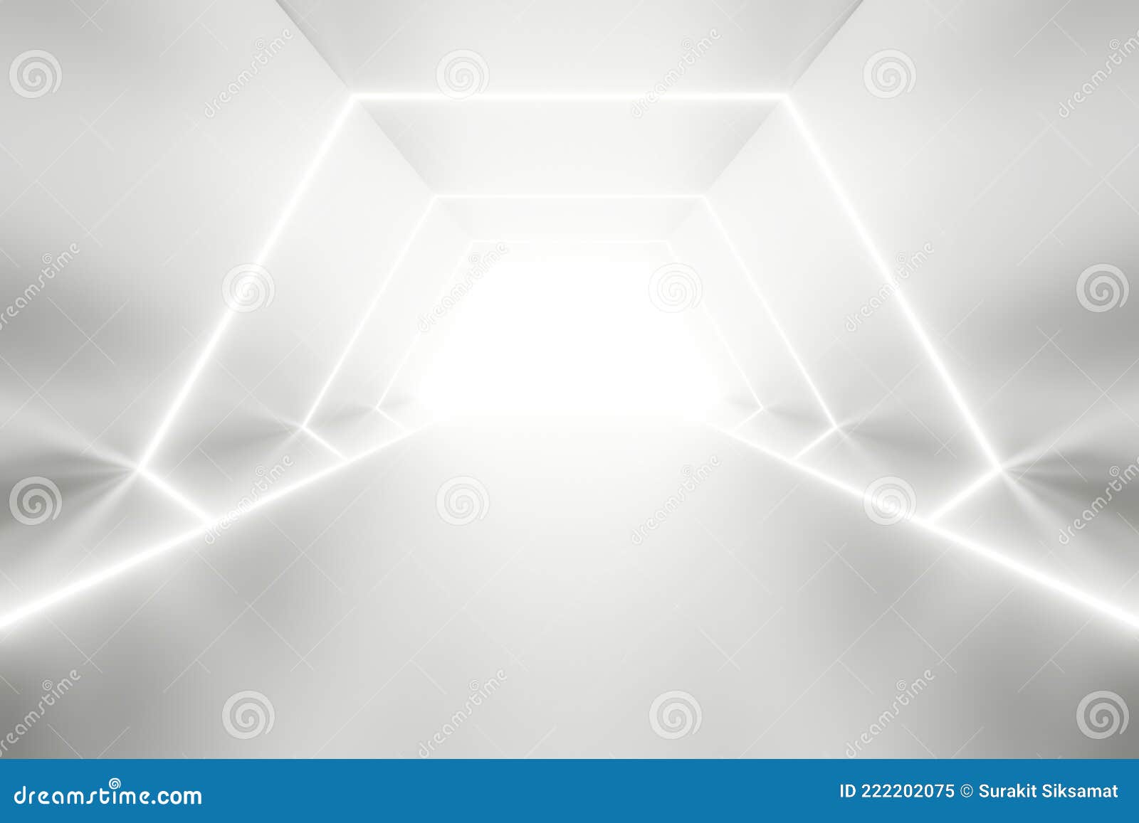 Space Shuttle Pathway Hallway Stock Illustration - Illustration of ...