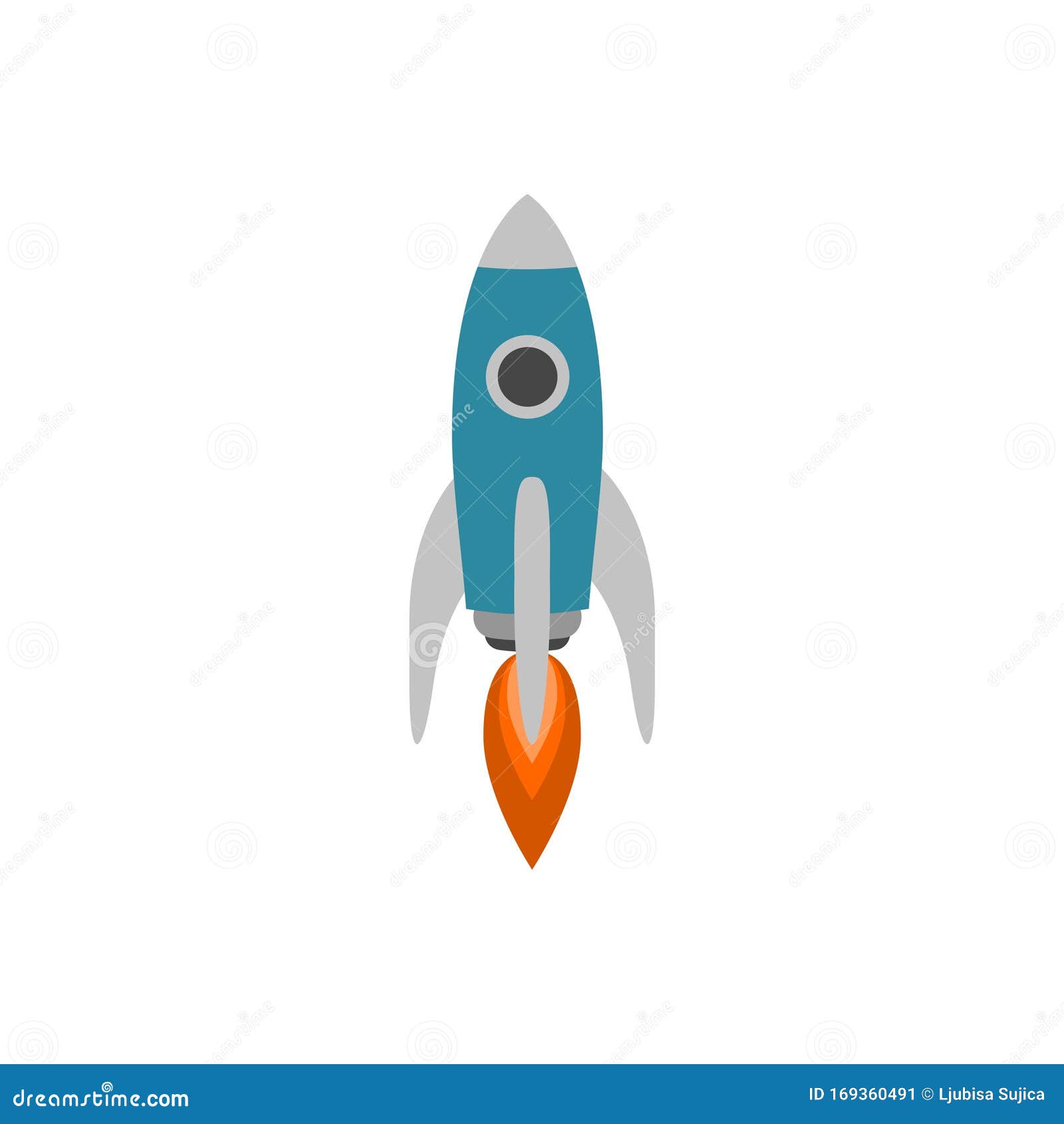 Space Shuttle Rocket-pictogram Vector Illustratie - Illustration of ...
