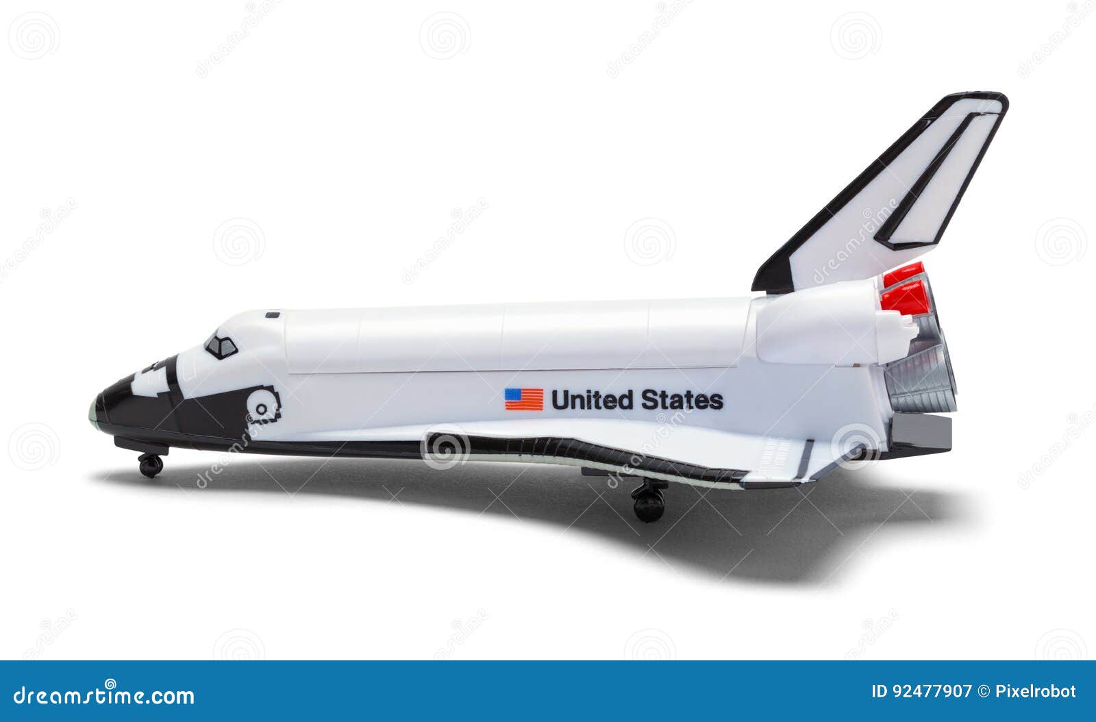 Nasa Space Shuttle Side View