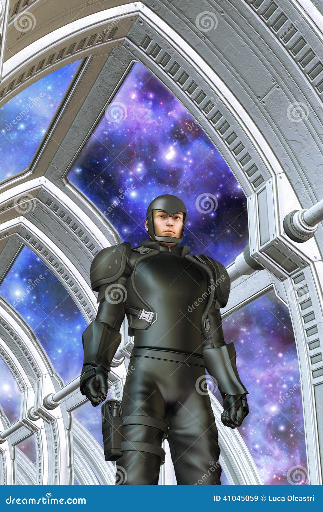 Space Soldier stock illustration. Illustration of rocket - 41045059