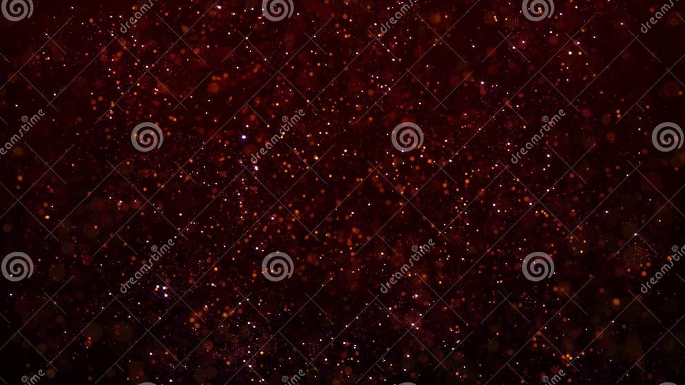 Space Starry Sky. Big Data Visualization. Abstract Dynamic Particles ...